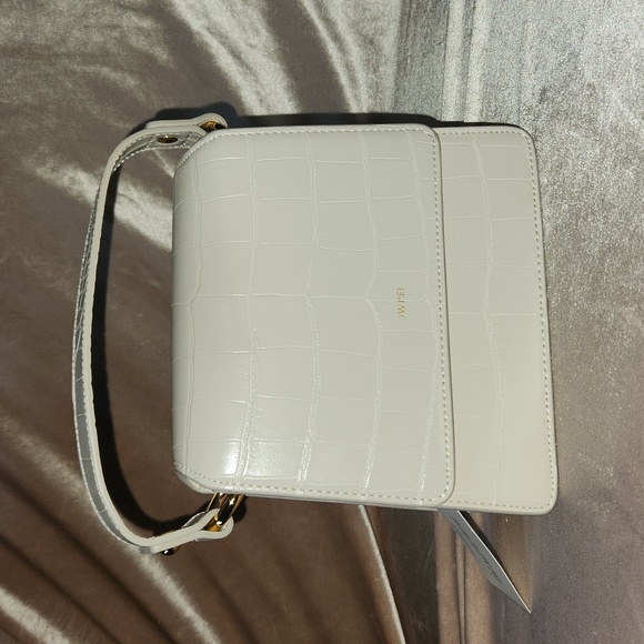 JW PEI | Bags | Jw Pei Fae Top Handle Ivory Crocodile Mini Purse | Poshmark